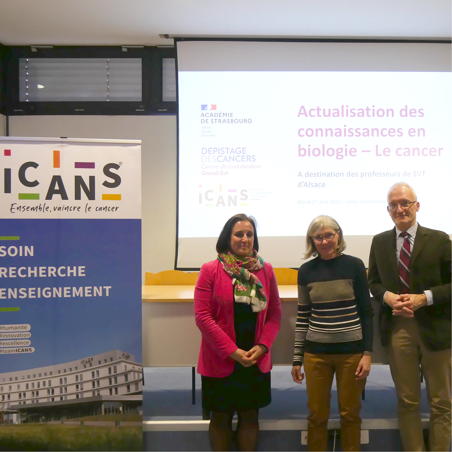 Conférence sur le thème du cancer pour les professeurs de SVT - Site ...